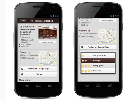 jQuery Mobileでレストラン評価サイトを作るチュートリアル | Web活メモ帳
